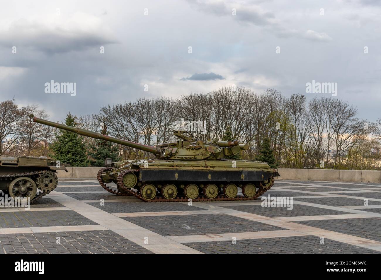Kiev, Ukraine - April 26, 2021: Army Tank in National Museum of ...