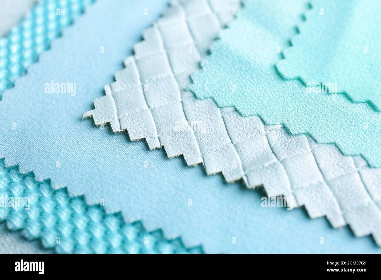 Fabric samples, closeup Stock Photo - Alamy