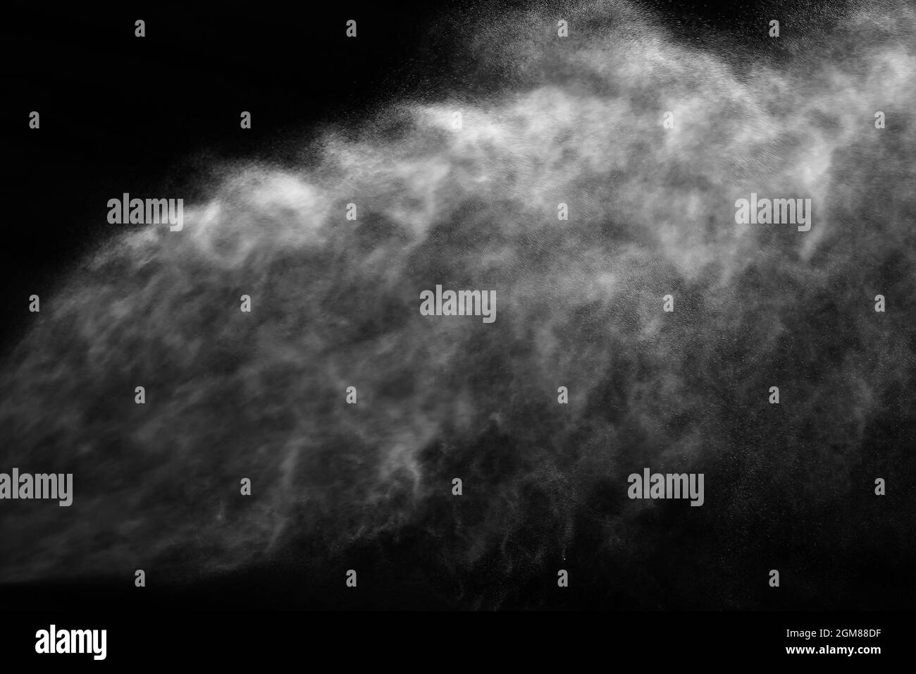 Spray water drops from Black and White Stock Photos & Images - Alamy