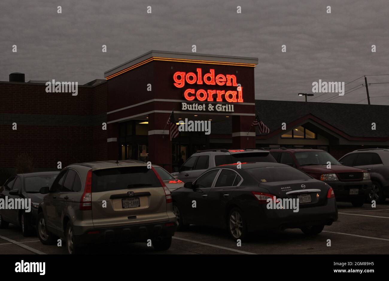 Tyler, TX - December 28, 2018: Golden Corral Buffet and Grill ...