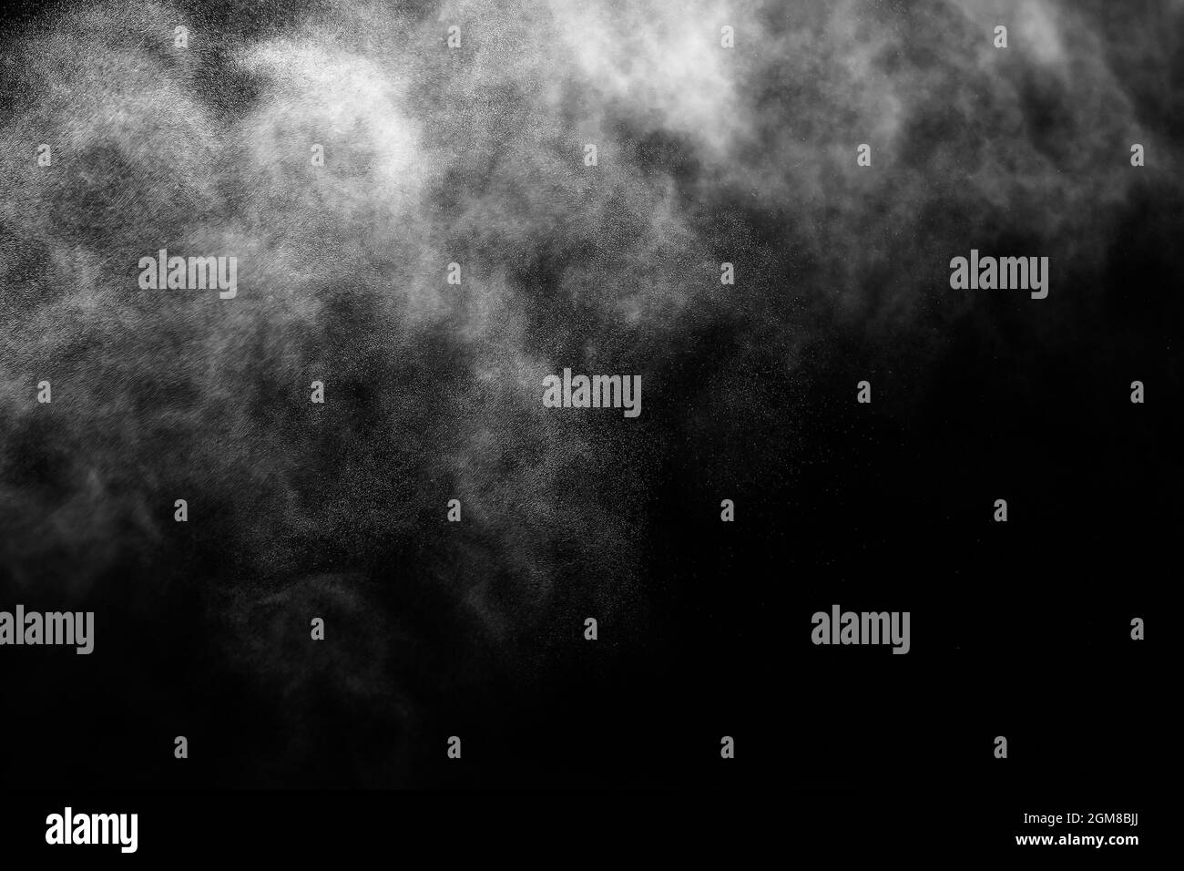 Spray water drops from Black and White Stock Photos & Images - Alamy