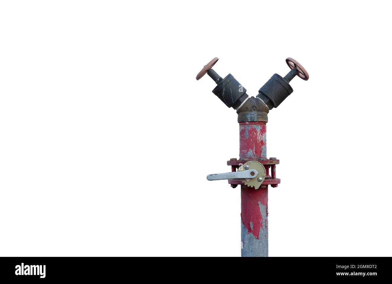 Fire brigade. hose connection. fighting equipment for firefighter ...