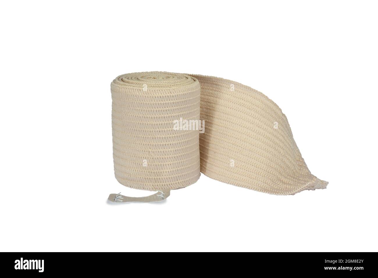 Medical bandage roll isolated. Studio shot isolated Stock Photo - Alamy