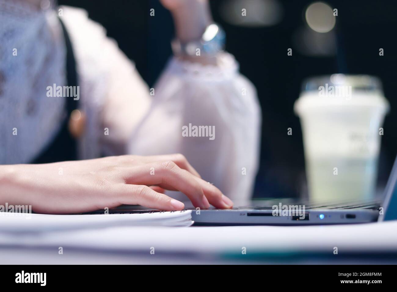 Computers evening hi-res stock photography and images - Alamy