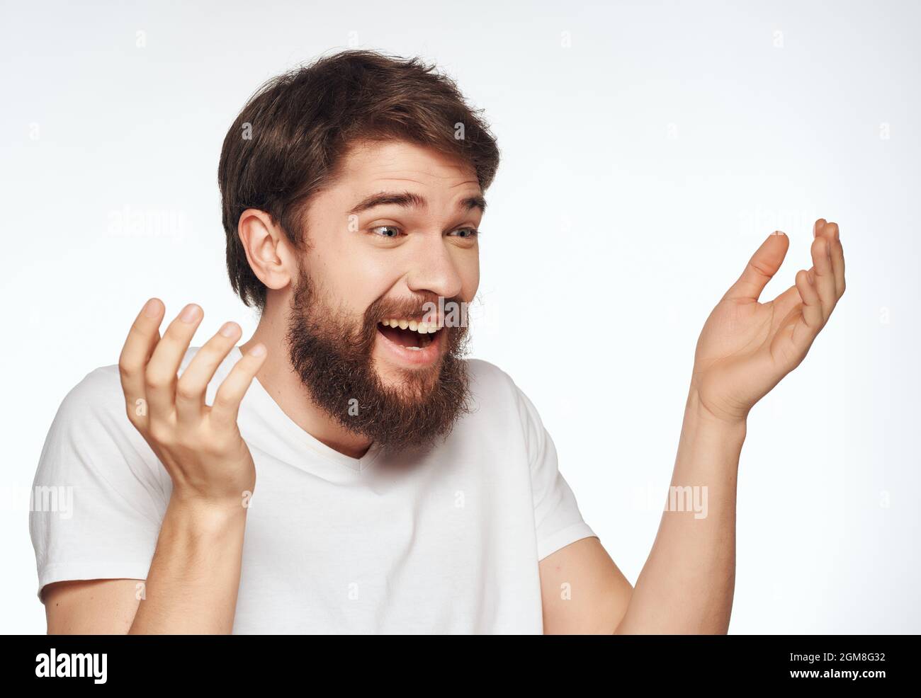 Business hand gestures candid hi-res stock photography and images - Alamy