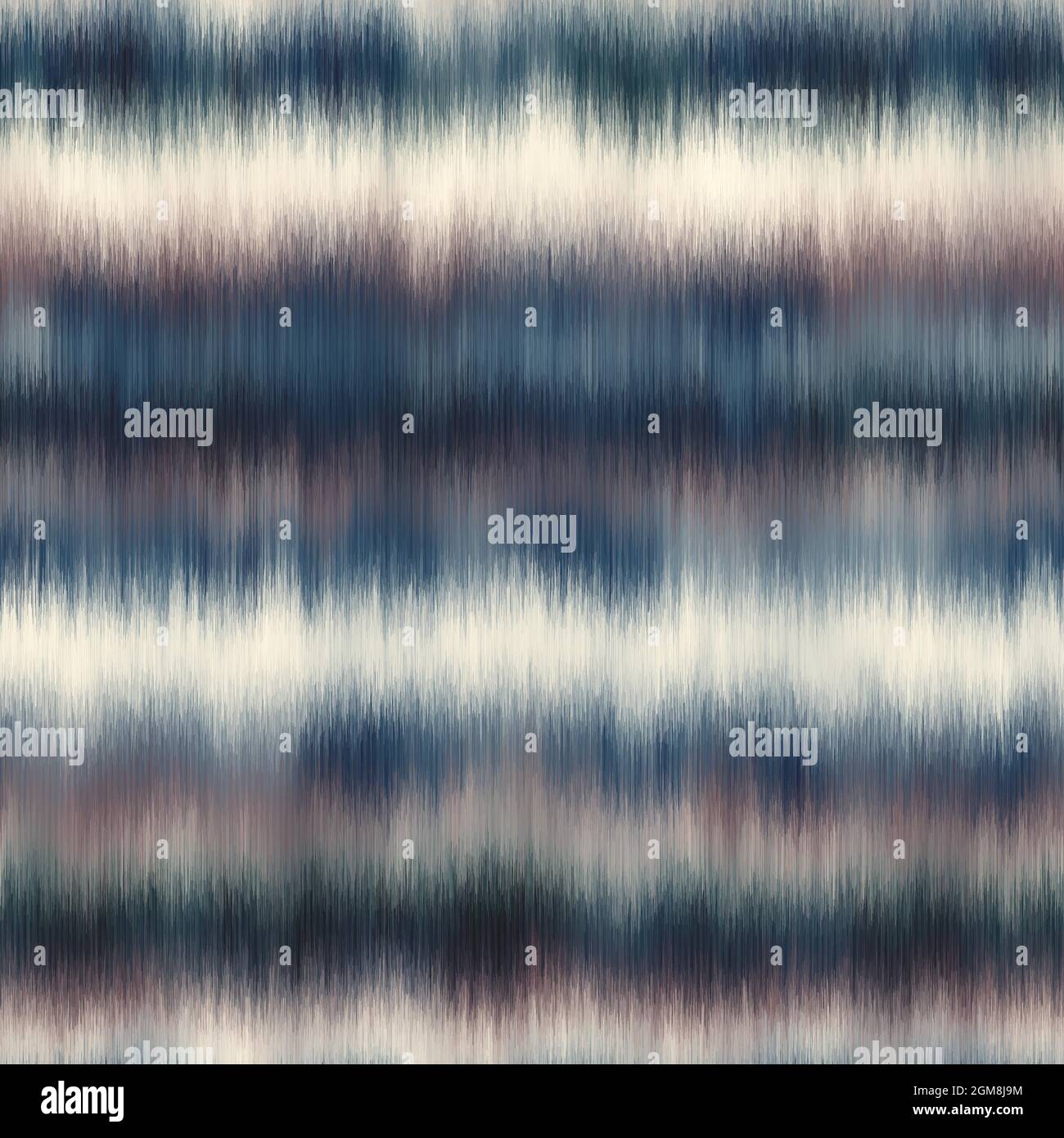 Seamless vector tie dye multicolor bleeding stripe pattern for surface ...