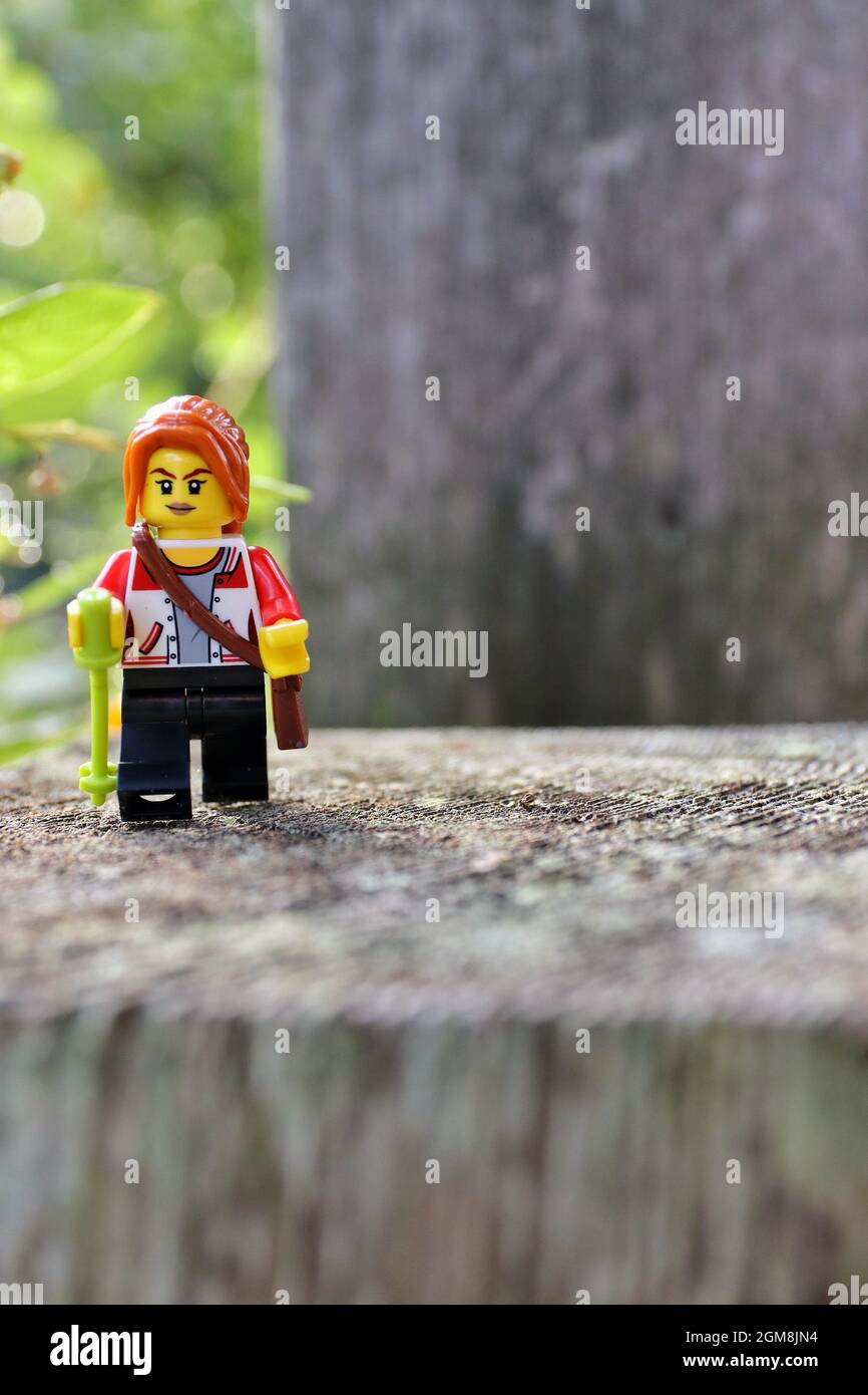 Lego character woman hi-res stock photography and images - Alamy