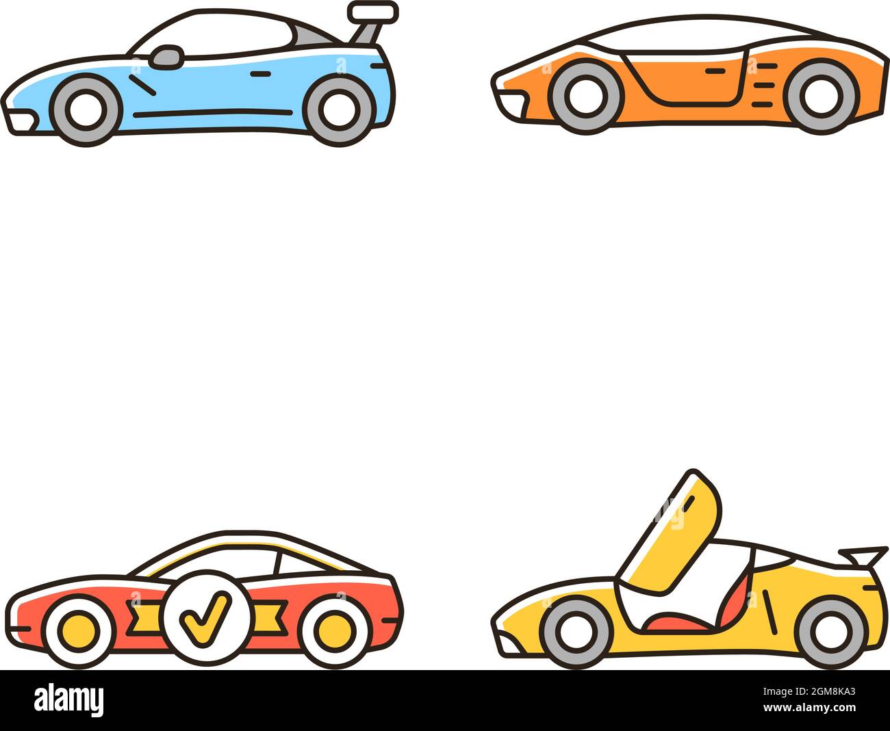 Cartoon hypercar hi-res stock photography and images - Alamy