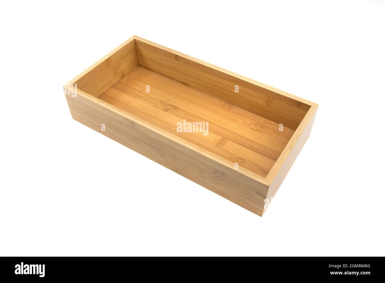 Wooden box or crate container isolated on white Stock Photo - Alamy