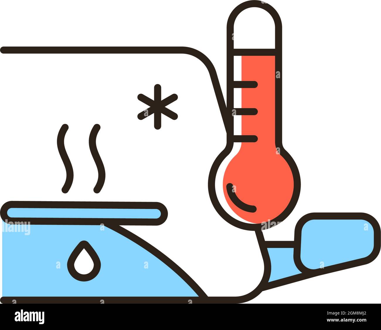 Windshield wiper blade Stock Vector Images - Alamy