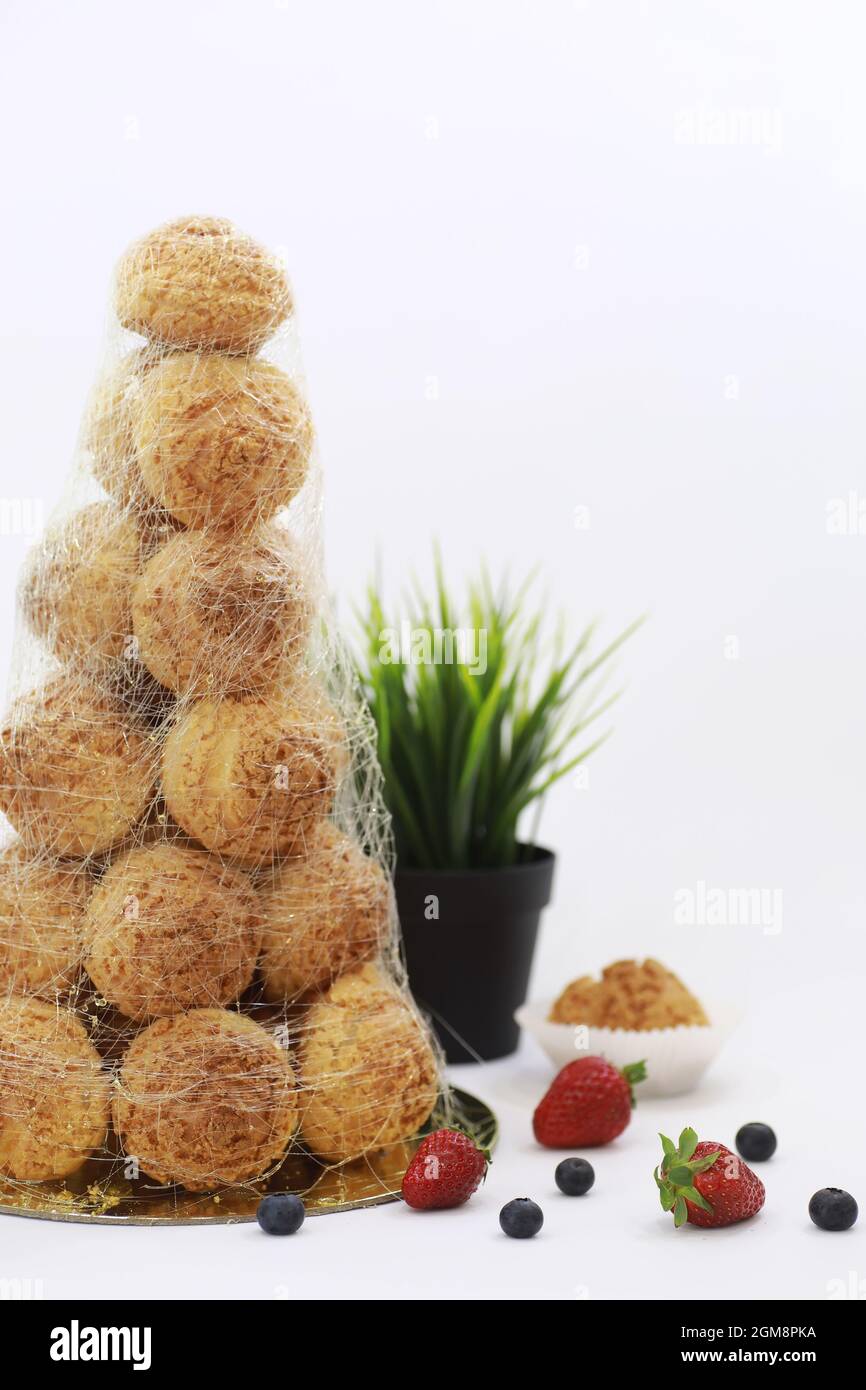 Confectionery flavored cakes for a holiday and a normal breakfast Stock ...