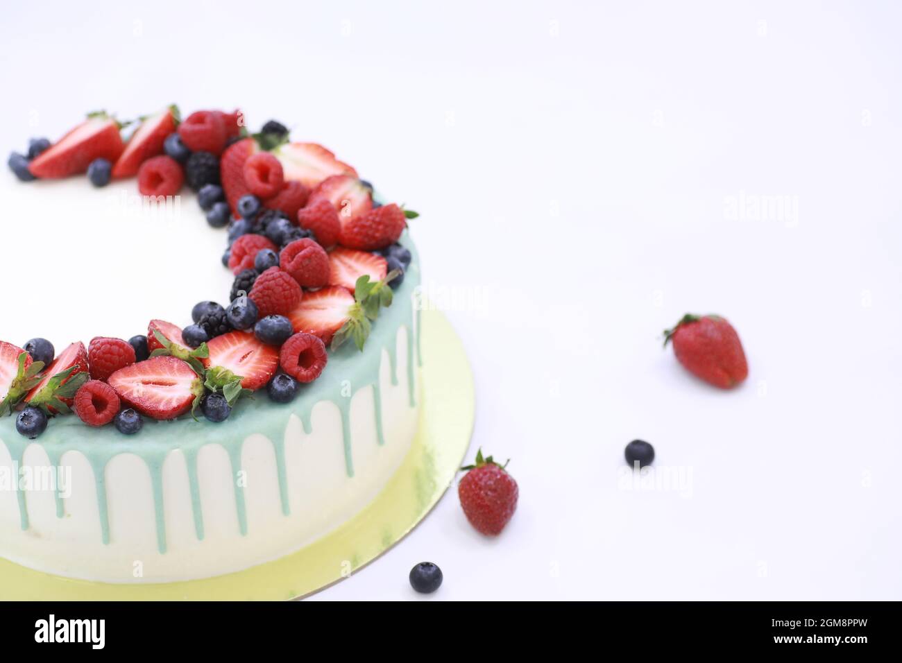 Confectionery flavored cakes for a holiday and a normal breakfast Stock ...