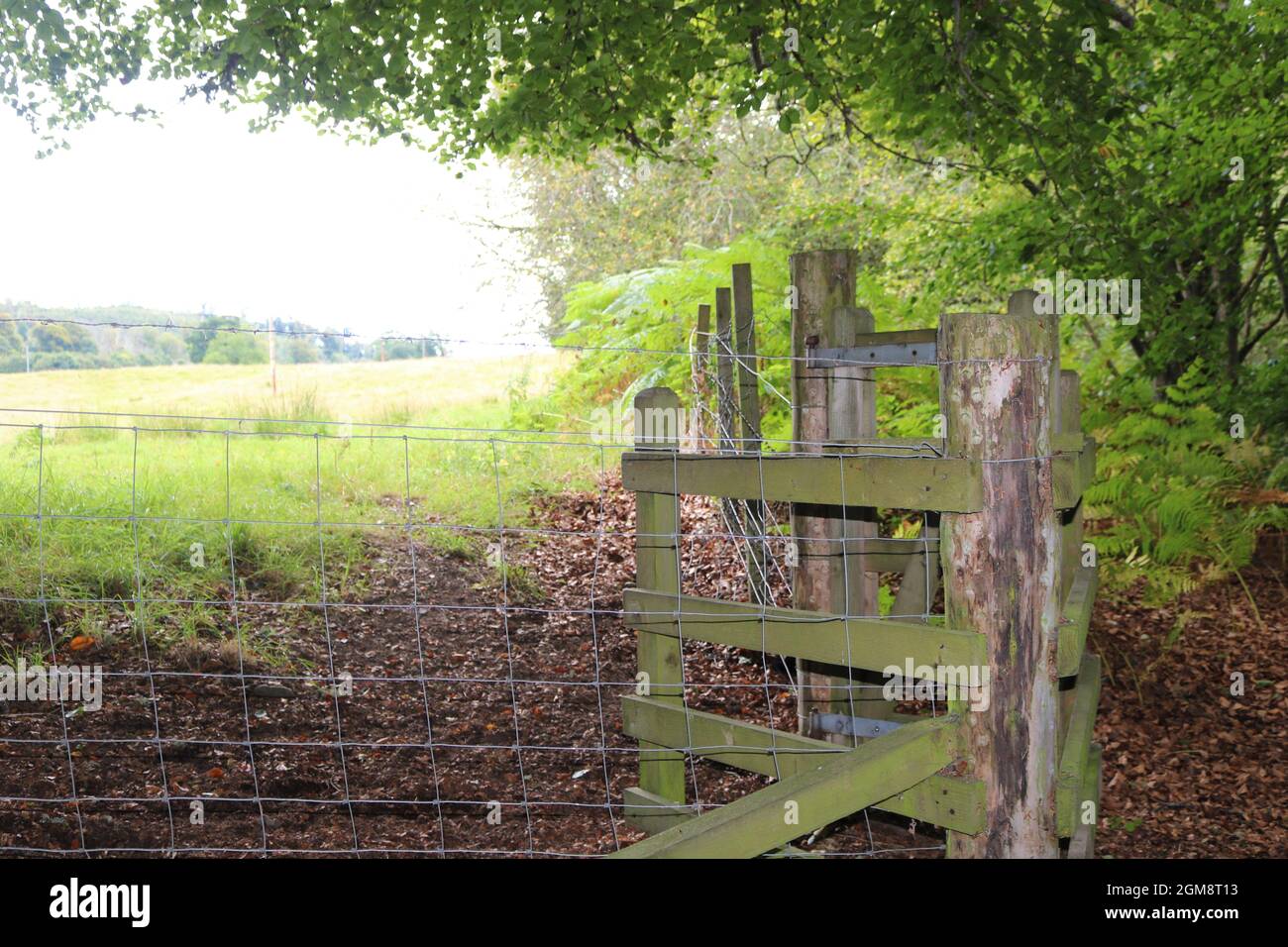 Footpath Stile / Stye Stock Photo - Alamy