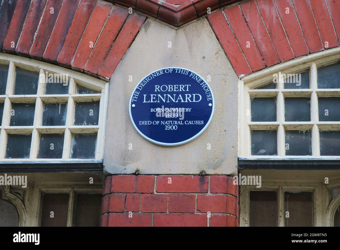 Whitby - House designed by Robert Lennard Stock Photo - Alamy