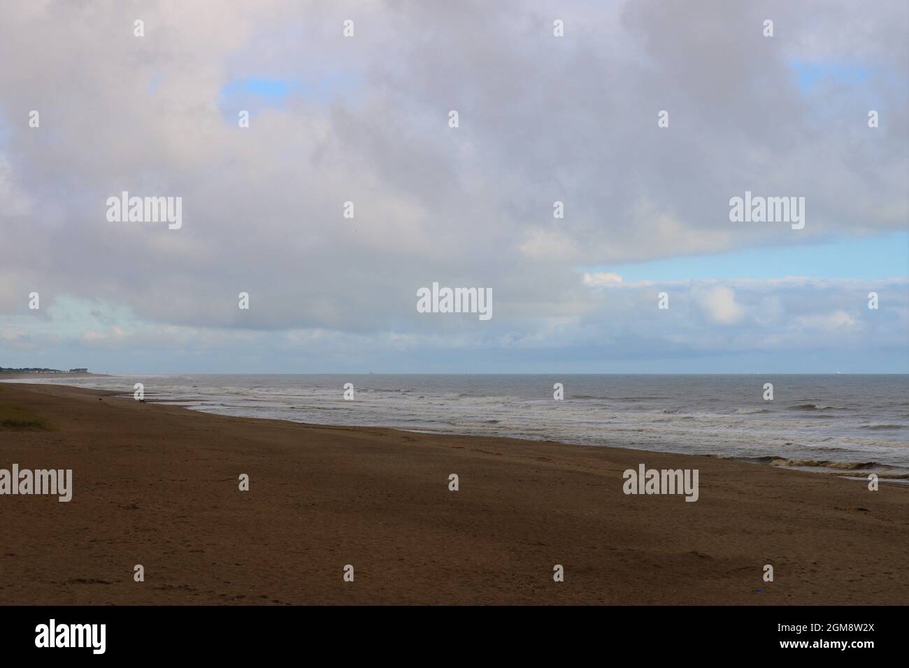 Ingoldmells Beach near Skegness, UK Stock Photo - Alamy