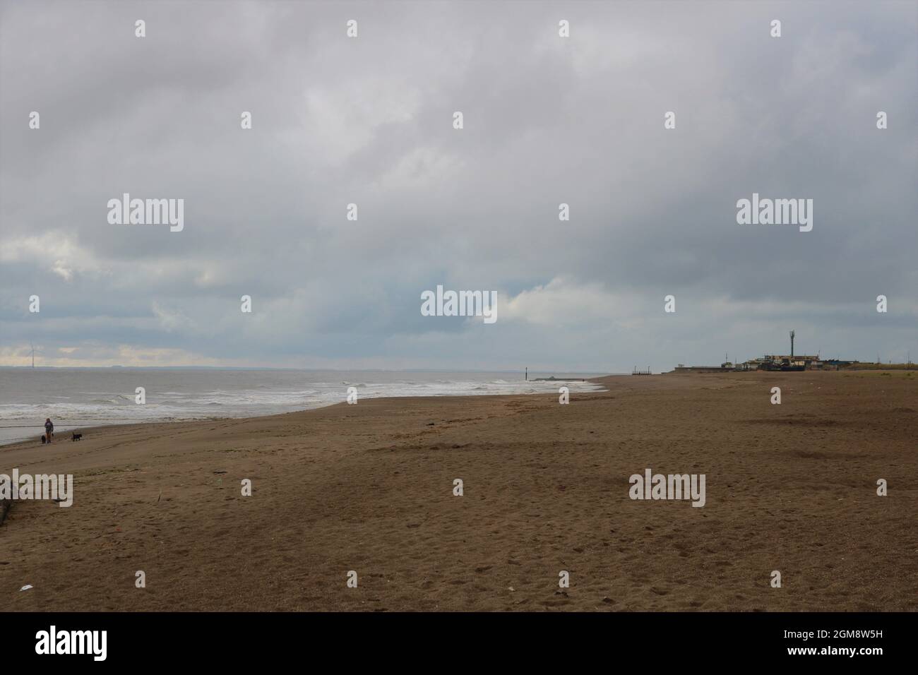 Ingoldmells Beach near Skegness, UK Stock Photo - Alamy