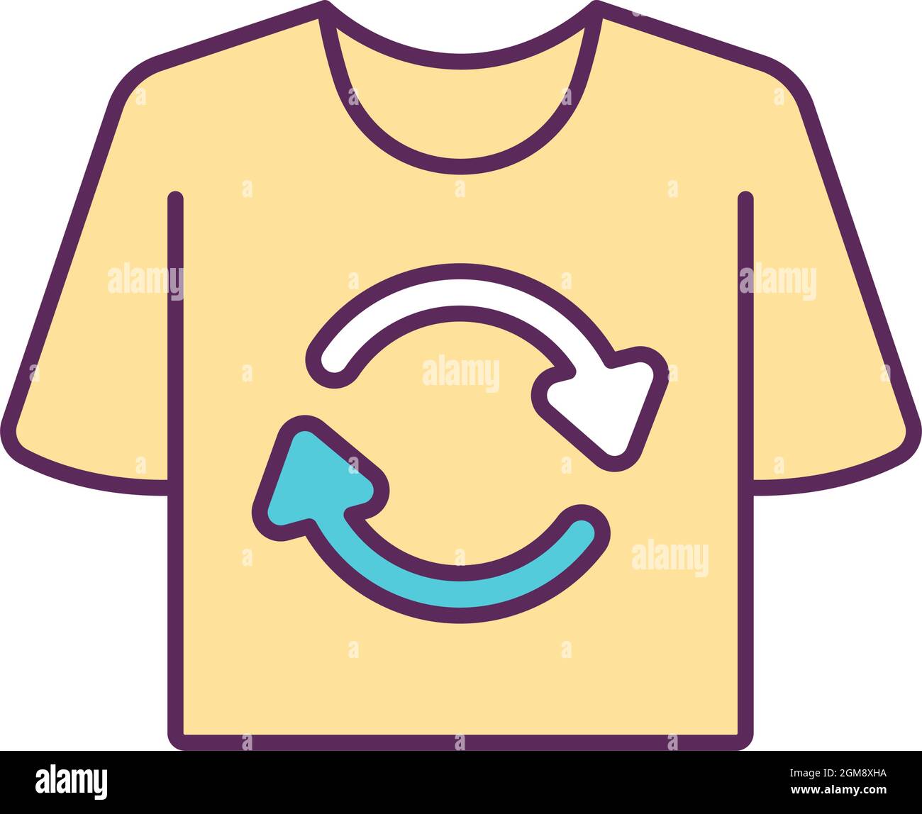 Sustainable clothing material Stock Vector Images - Alamy