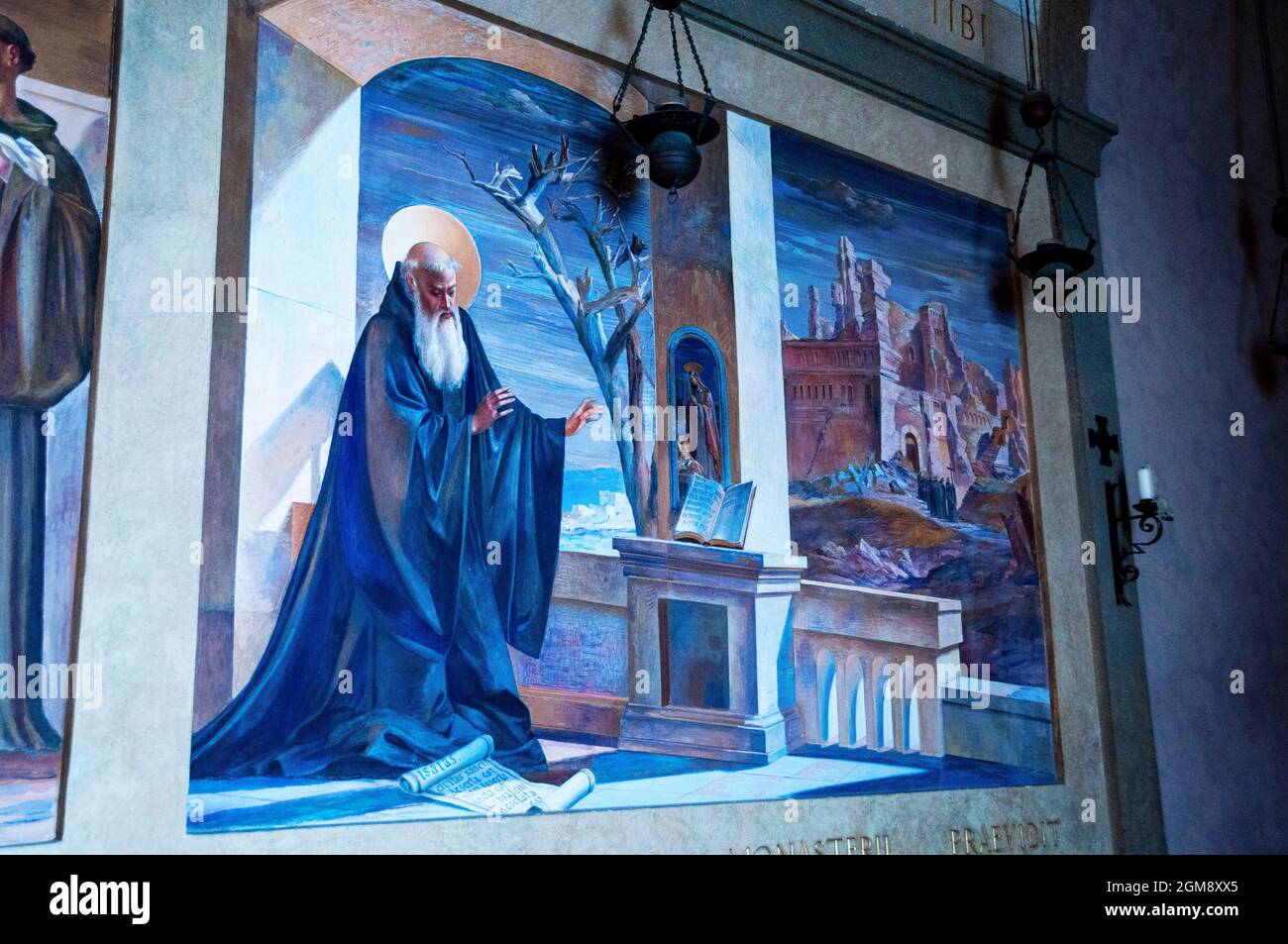 Saint Benedict of Nursia is an Italian monk and the founder of the ...