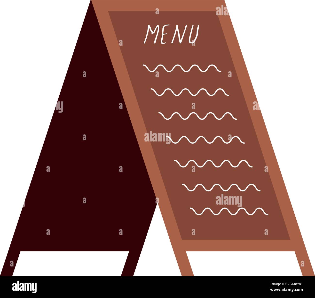 menu banner on white background Stock Vector Image & Art - Alamy