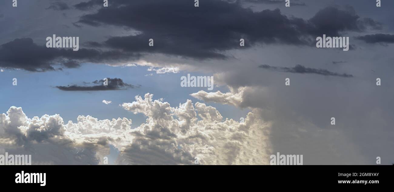 Early morning dramatic sky off the gulf coast of Florida Stock Photo ...