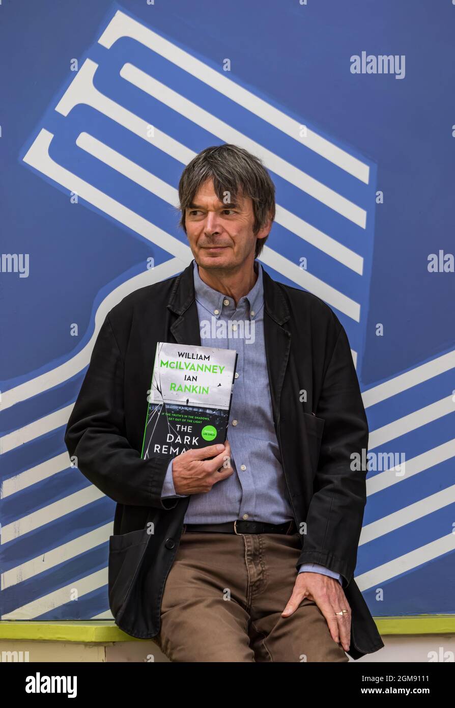 Scottish crime writer Ian Rankin & book based on notes by William ...