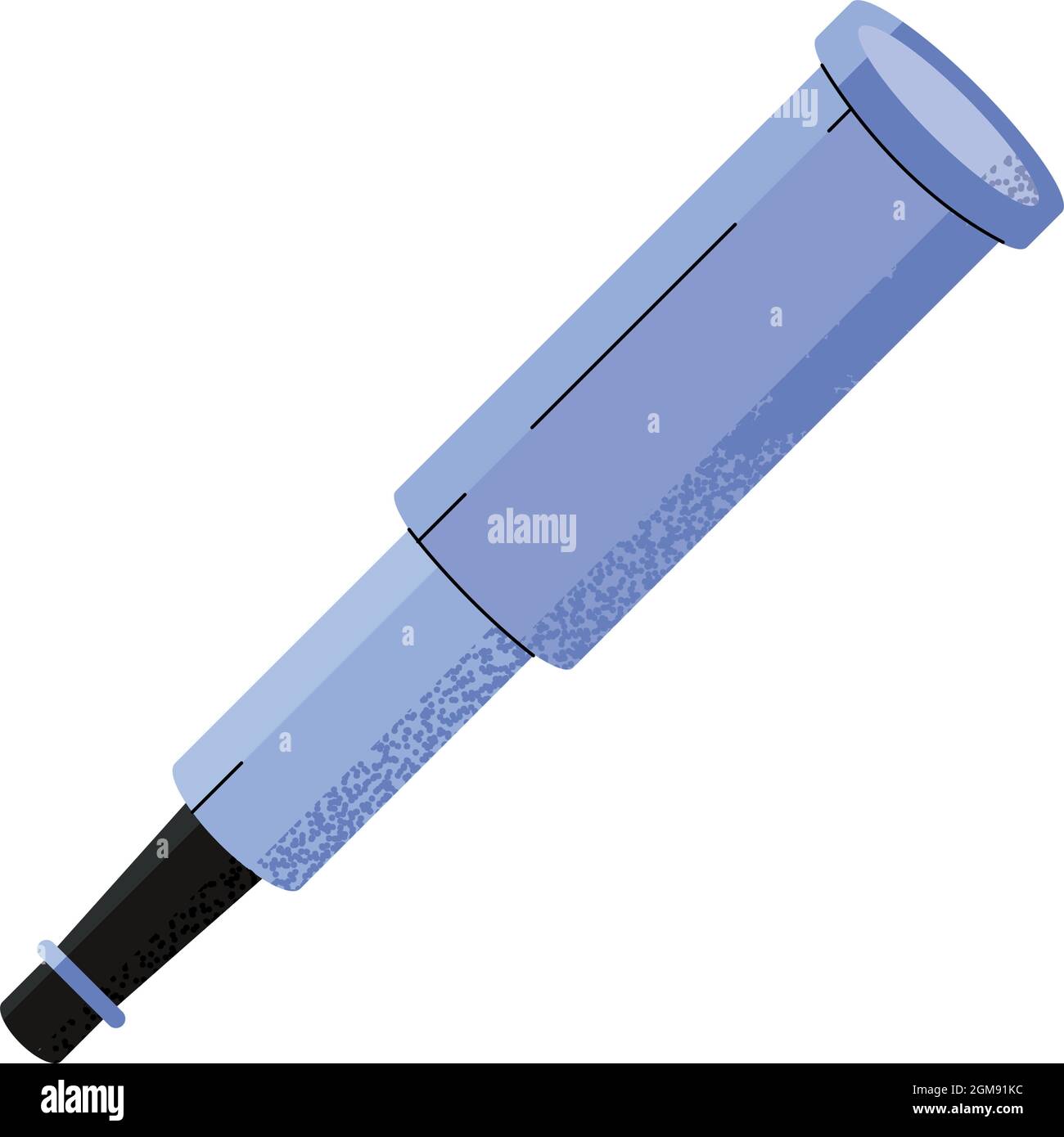 science telescope on white background Stock Vector Image & Art - Alamy