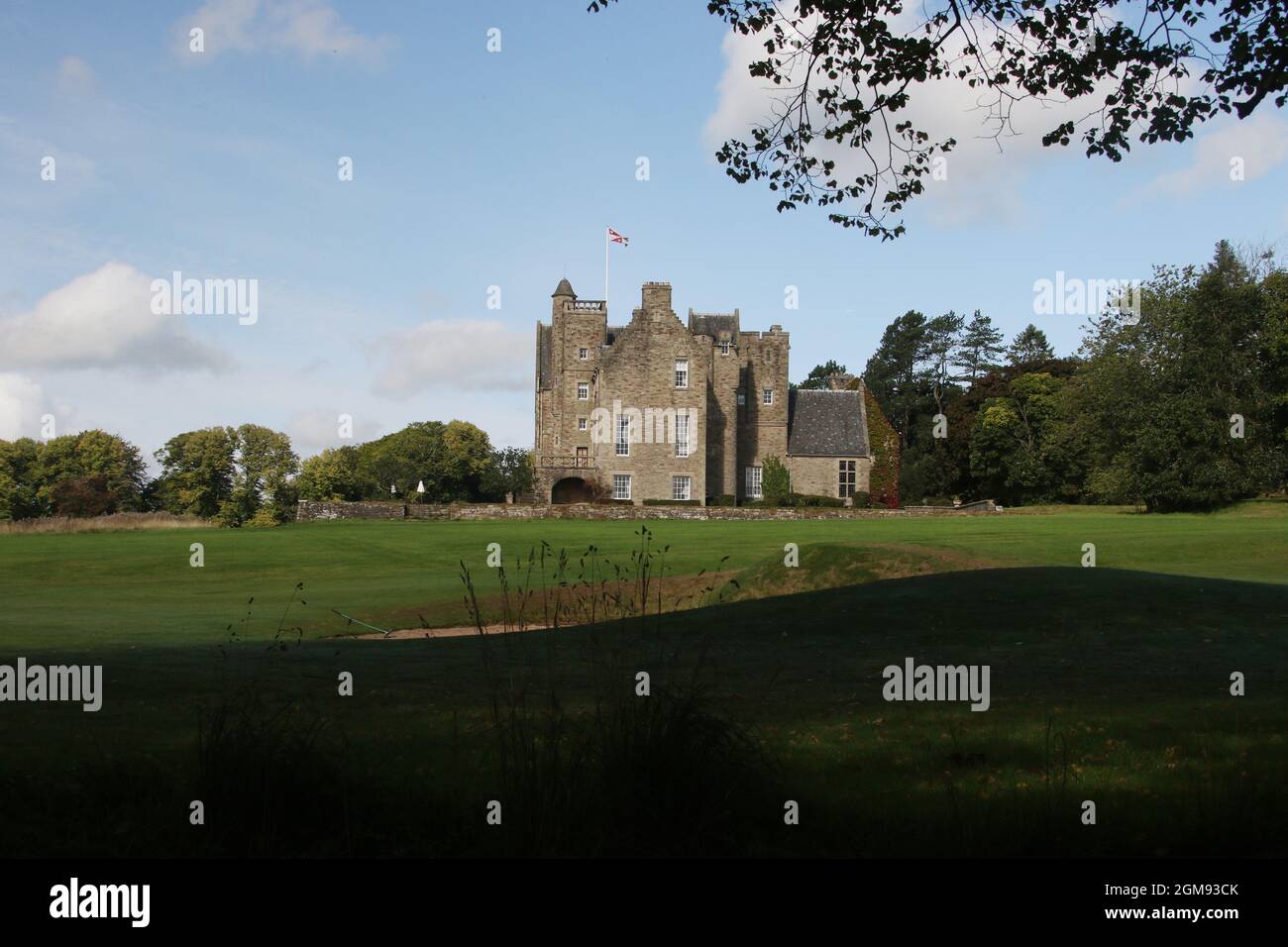 Rowallan Castle, Ayrshire, Scotland, UK 16 Sept 2021. The latter ...