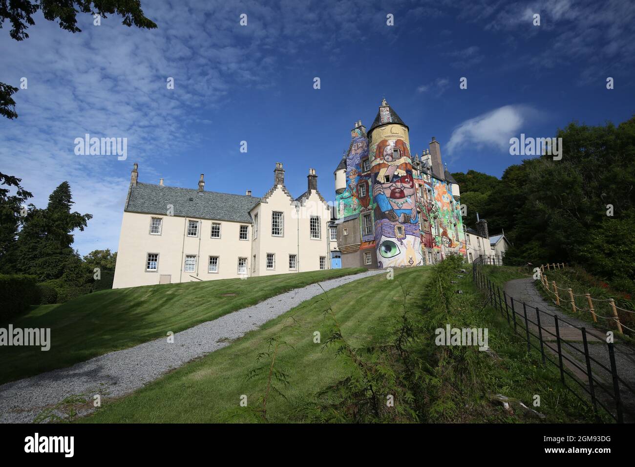 Kelburn castle hi-res stock photography and images - Alamy