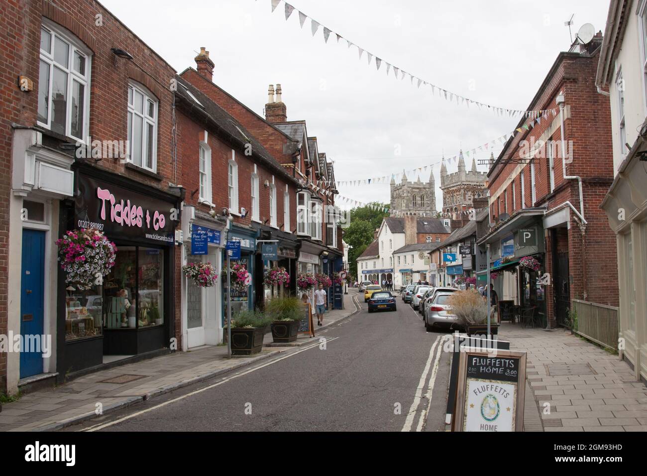 Wimborne minster shops hi-res stock photography and images - Alamy