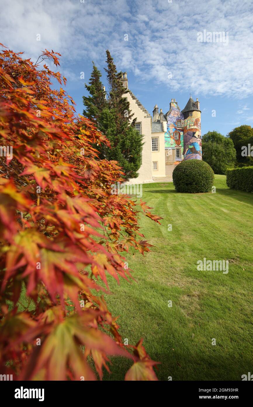 Kelburn Castle, North Ayrshire, Scotland, UK,. 16 Sept 2021 Stock Photo ...
