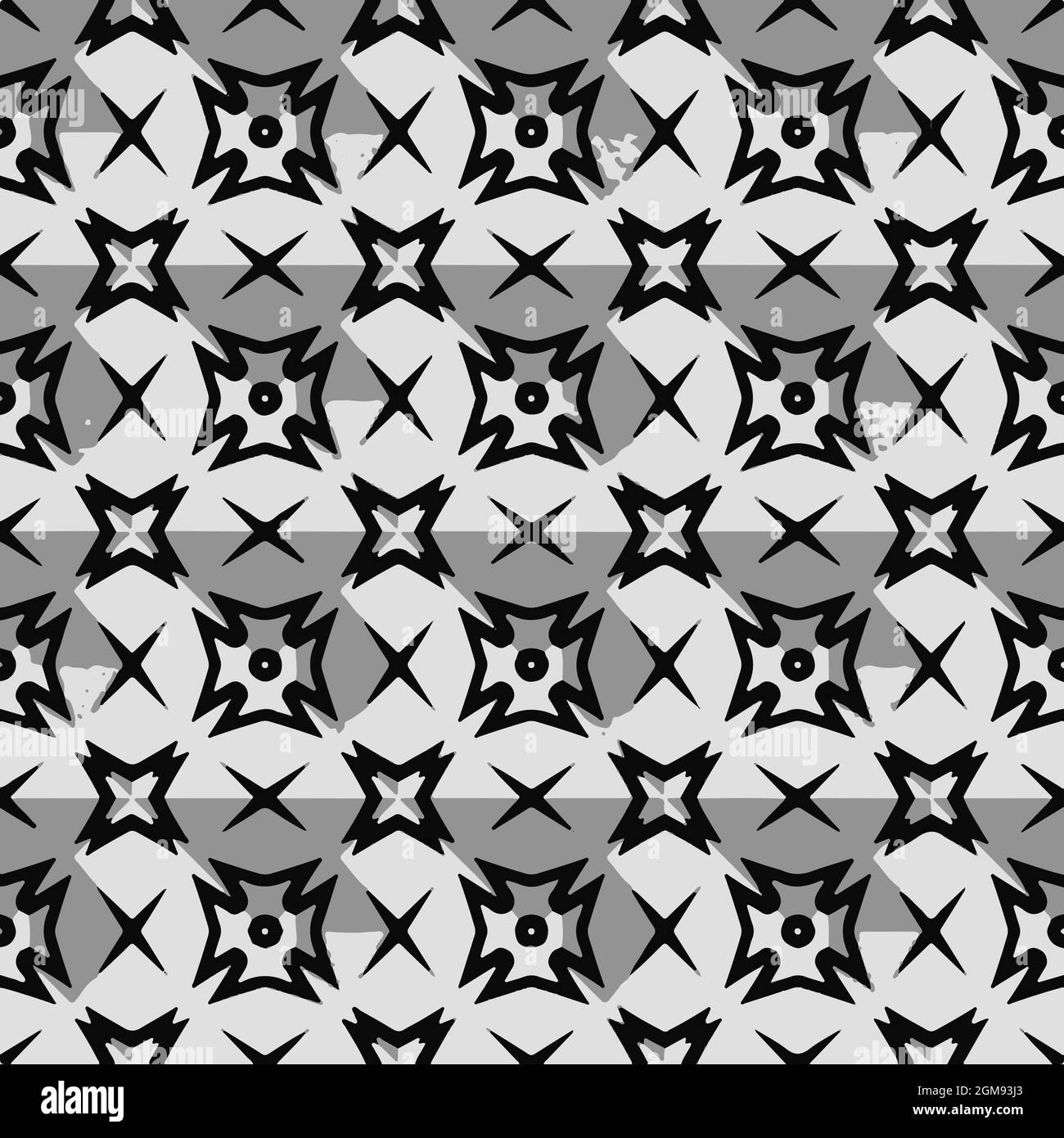 seamless patterns on uneven paper. patterns in grayscale. abstract ...