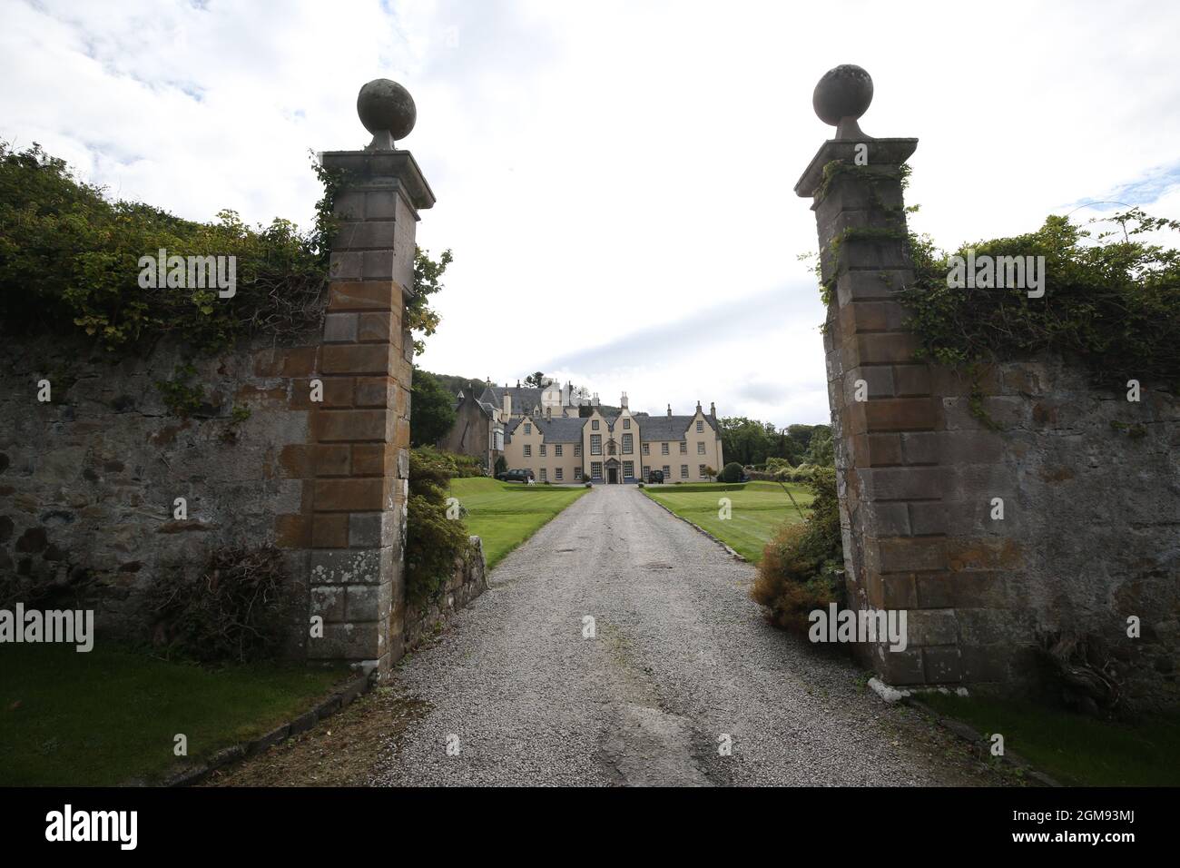 Kelburn Castle, North Ayrshire, Scotland, UK,. 16 Sept 2021 Stock Photo ...