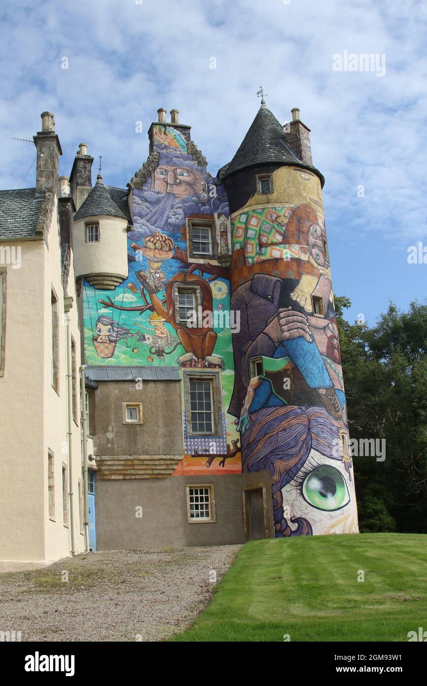 Kelburn castle hi-res stock photography and images - Alamy