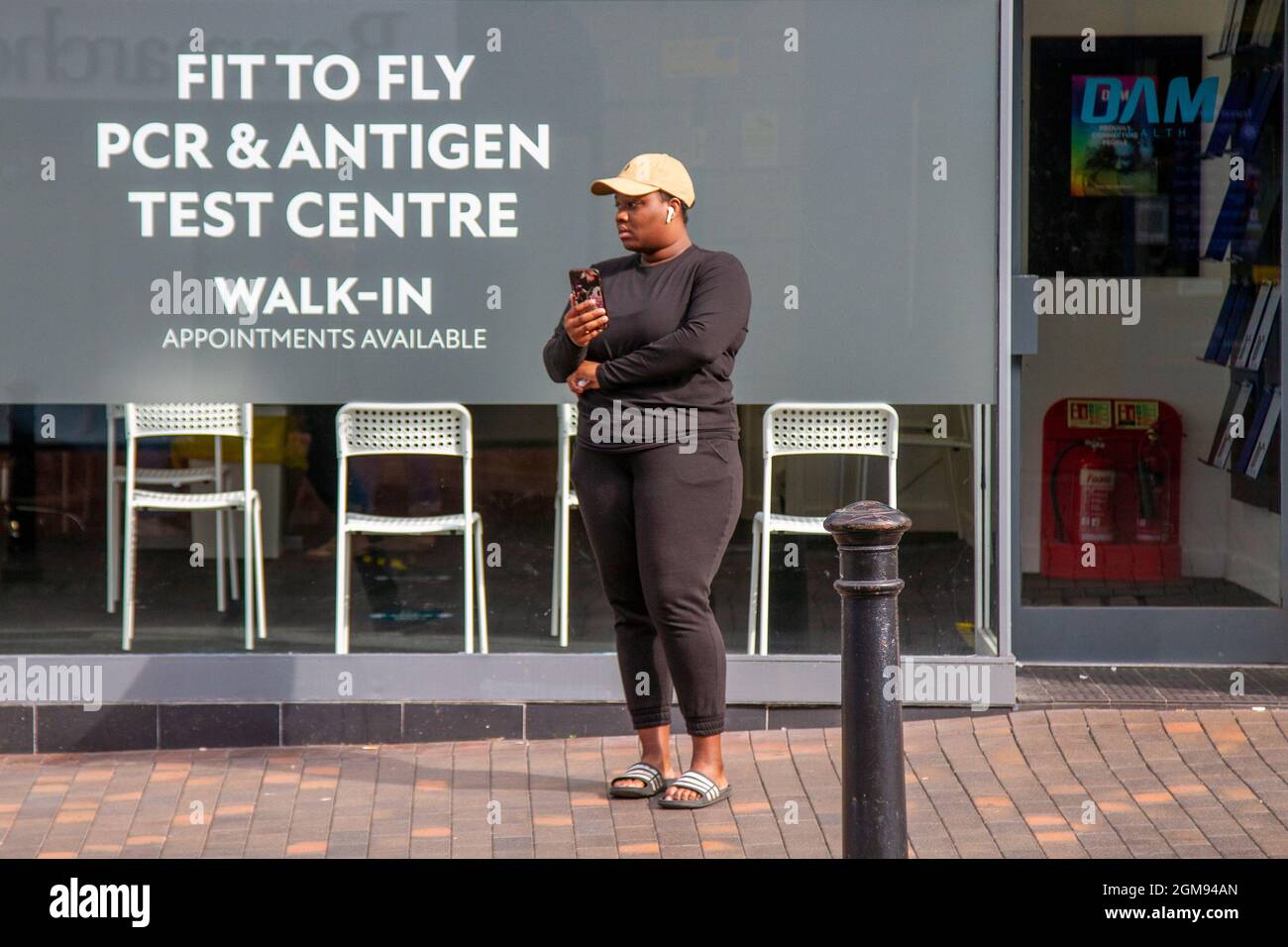 Covid Test Centre in Preston, Lancashire. UK Business: DAM Fit to Fly ...