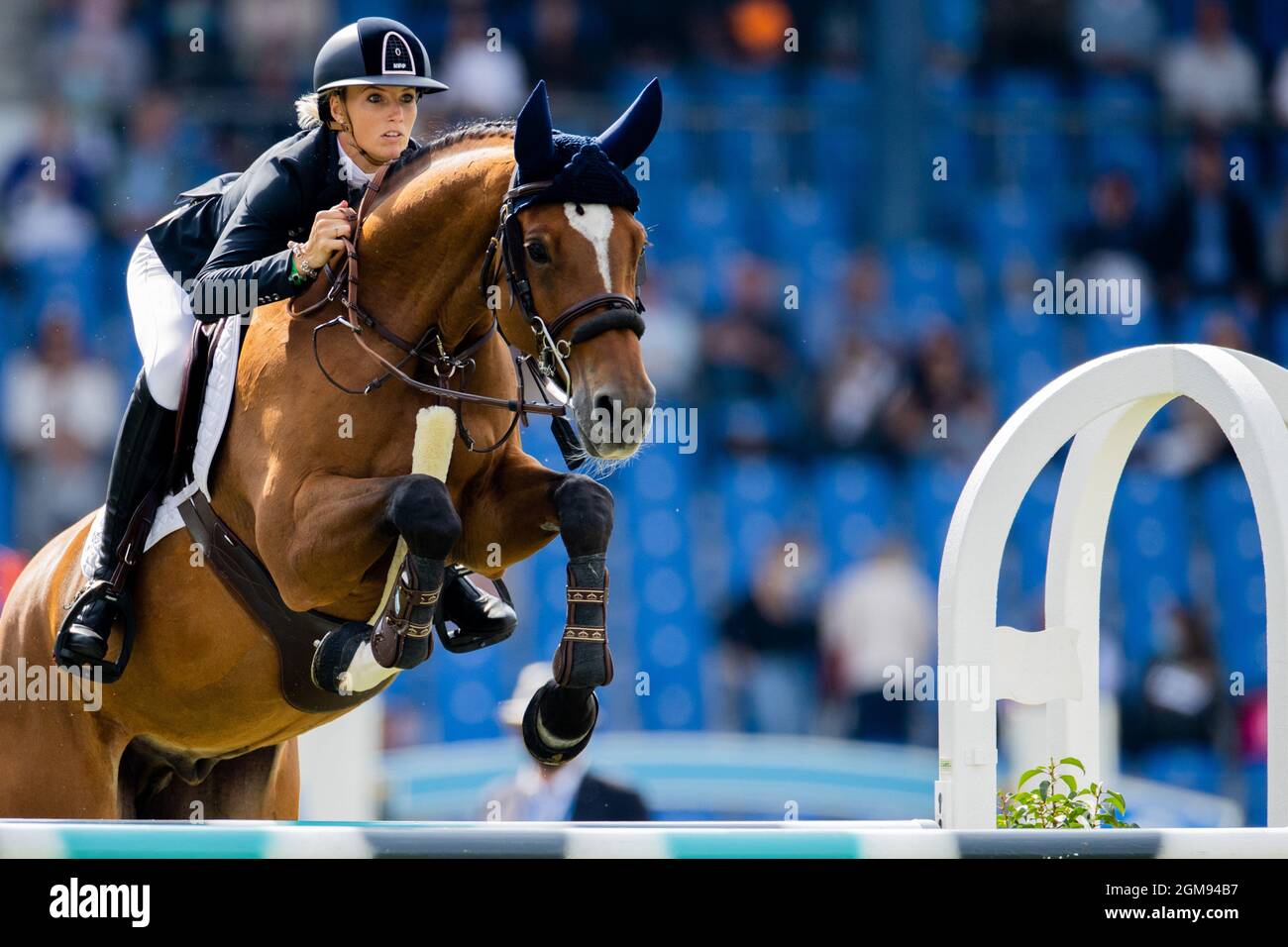 Aachen, Germany. 17th Sep, 2021. CHIO, Jumping, Prize of North Rhine ...