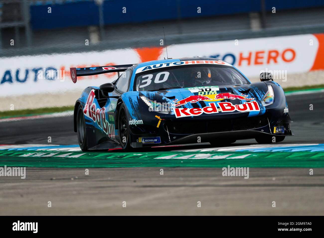 Assen: DTM TT Circuit Assen 2021, (Photo by Hoch Zwei) 30 Liam Lawson (NZL), Ferrari 488 GT3 ...