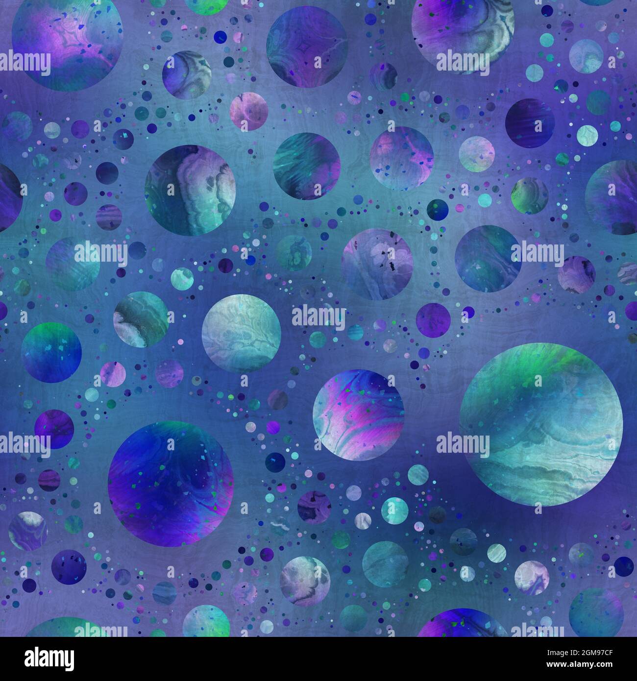 Seamless abstract textured circle pattern for surface print Stock Photo ...