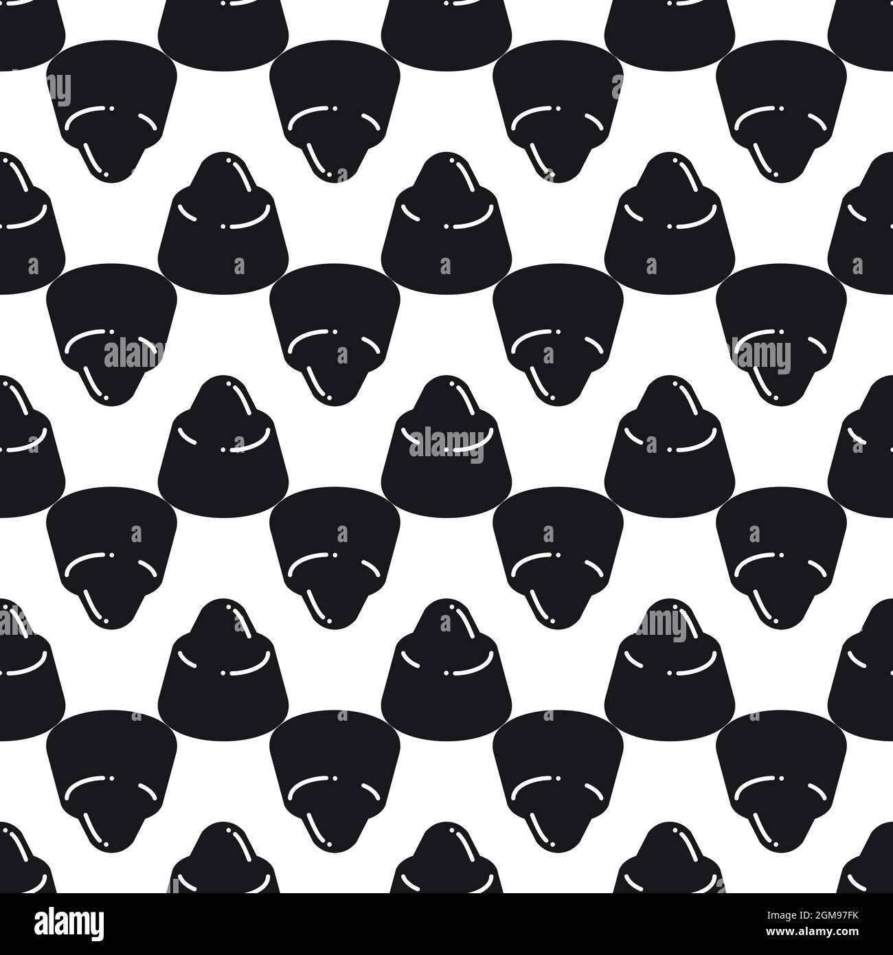 Chocolate truffle pattern seamless background texture repeat wallpaper ...