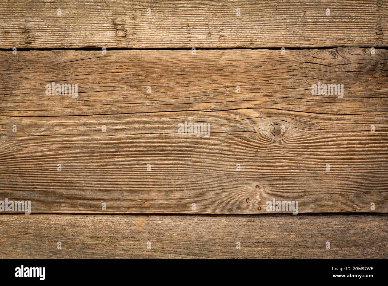 rustic weathered wood background with grain and knots Stock Photo - Alamy