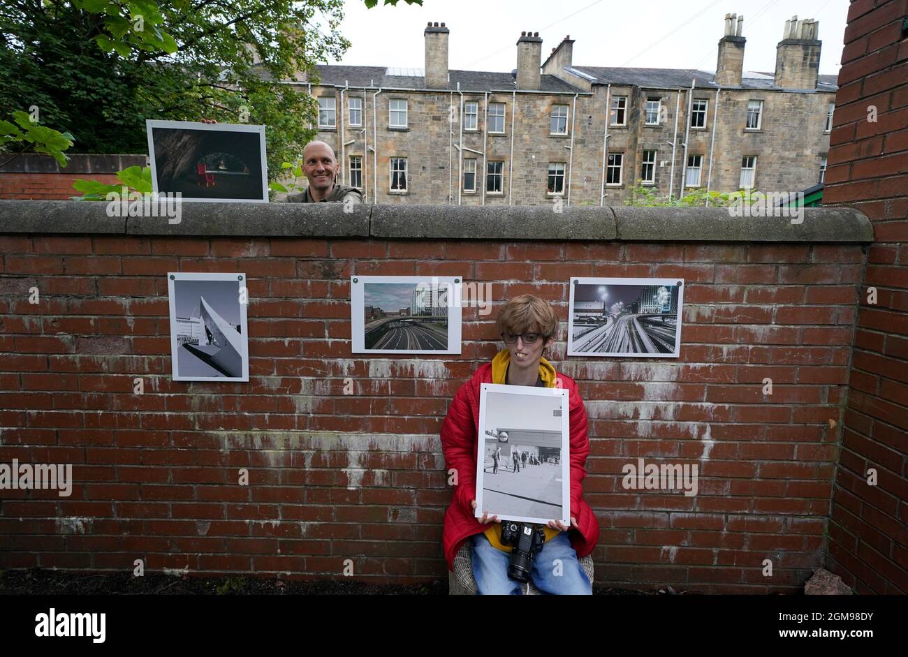 Photographers Brian Hartley and Dylan Lombard(sitting) at their ...