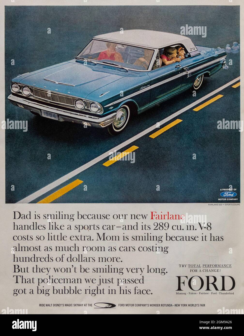 1960s advertising ford hi-res stock photography and images - Alamy