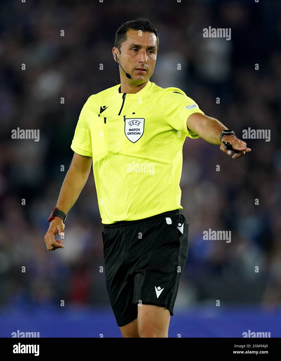 Referee Tiago Martins during the UEFA Europa League, Group C match at ...