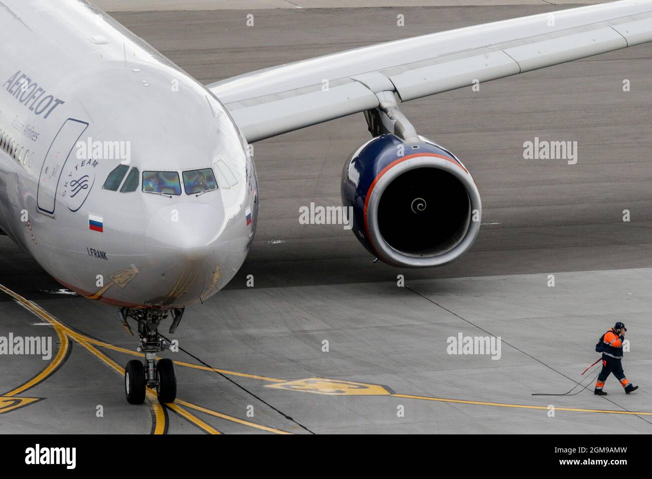 Aeroflot Russian Airlines Boeing 777-300ER widebody jet aircraft at ...