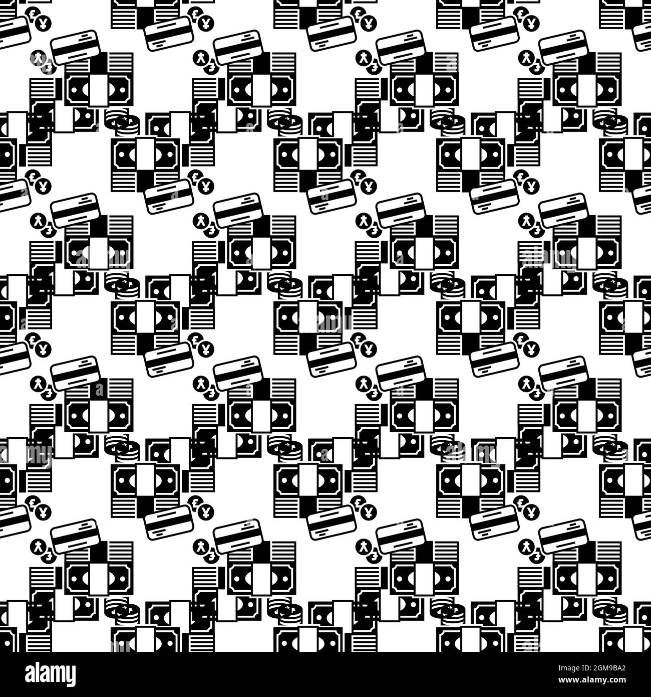 Finance money pattern seamless background texture repeat wallpaper ...
