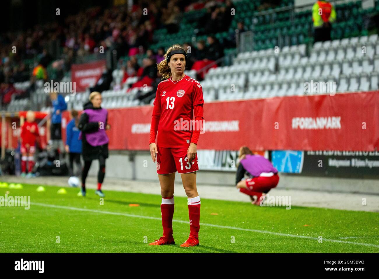 Viborg, Denmark. 16th Sep, 2021. Sofie Junge Pedersen (13) of Denmark ...