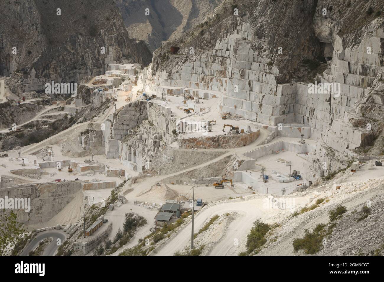 CARRARA MARBLE QUARRIES, ITALY Stock Photo - Alamy