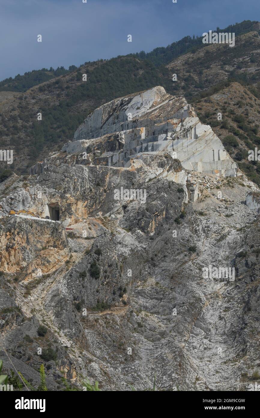 CARRARA MARBLE QUARRIES, ITALY Stock Photo - Alamy