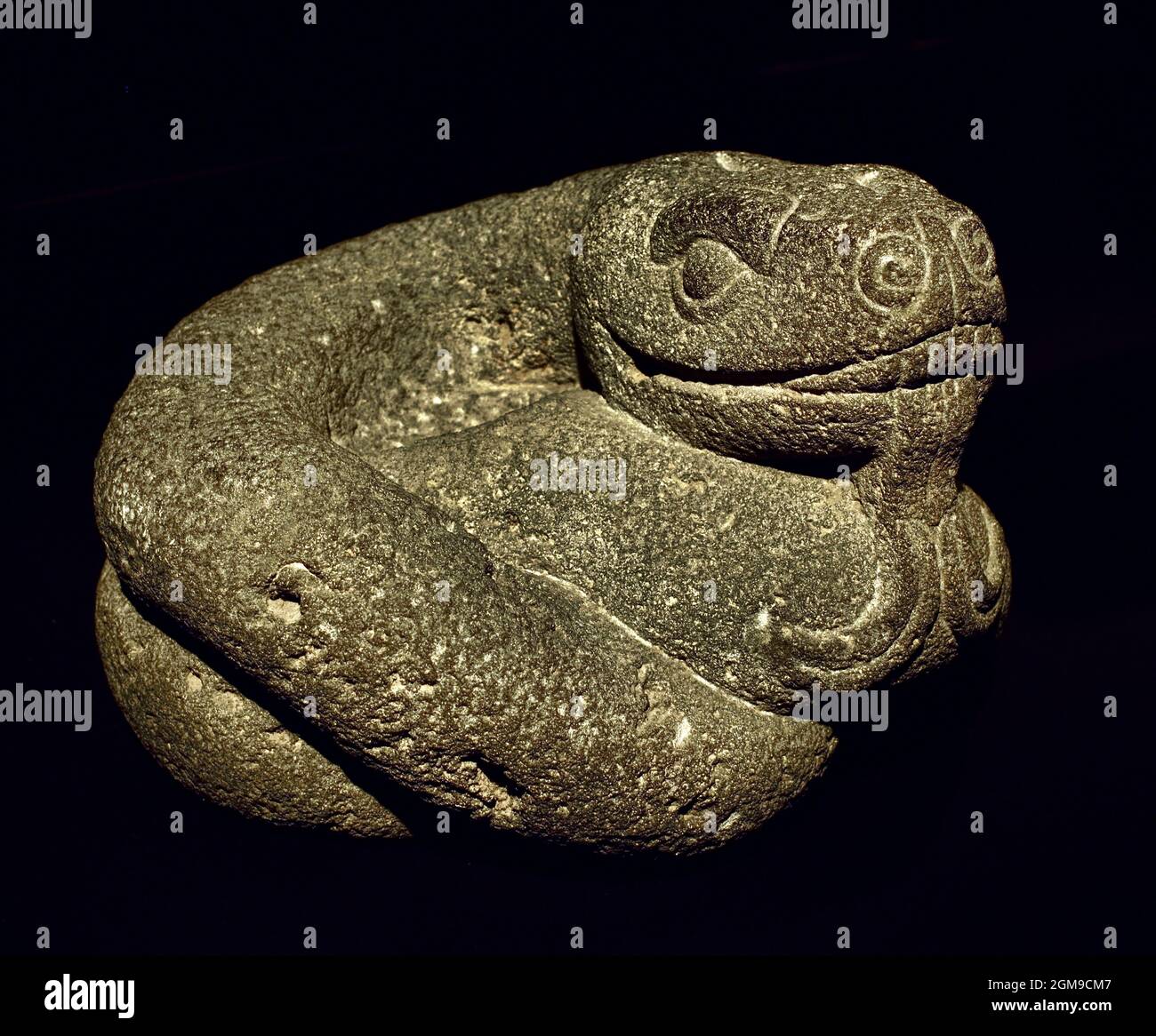 Stone sculpture in the shape of a snake hi-res stock photography and ...