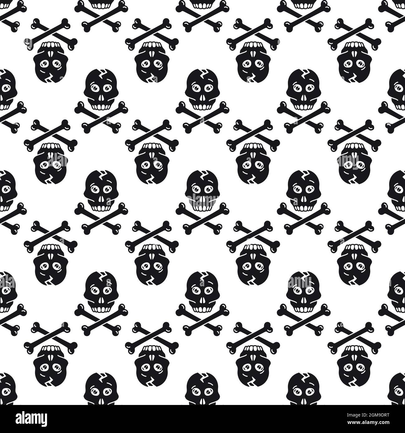 Skull bone pattern seamless background texture repeat wallpaper ...