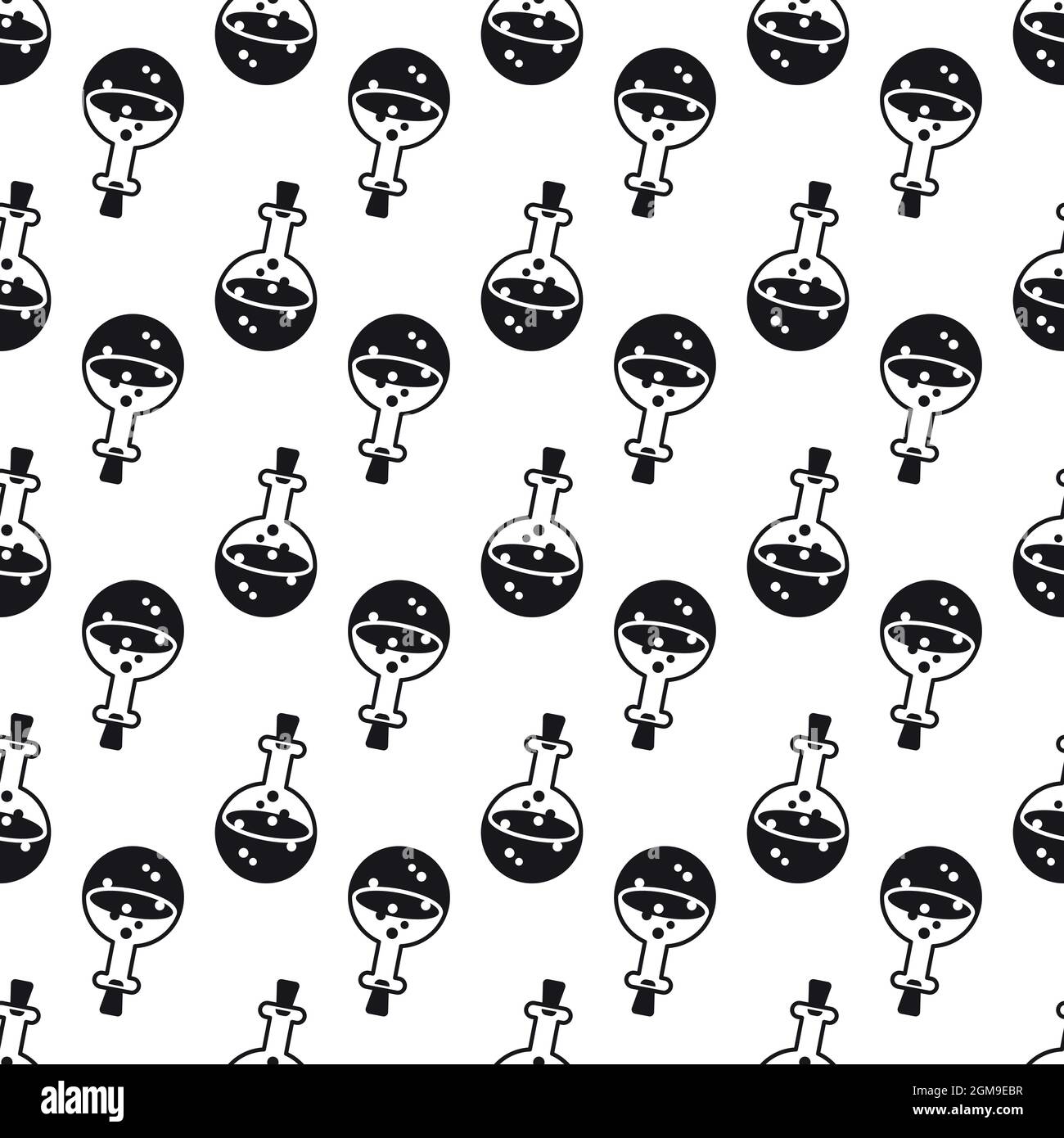Magic potion pattern seamless background texture repeat wallpaper ...